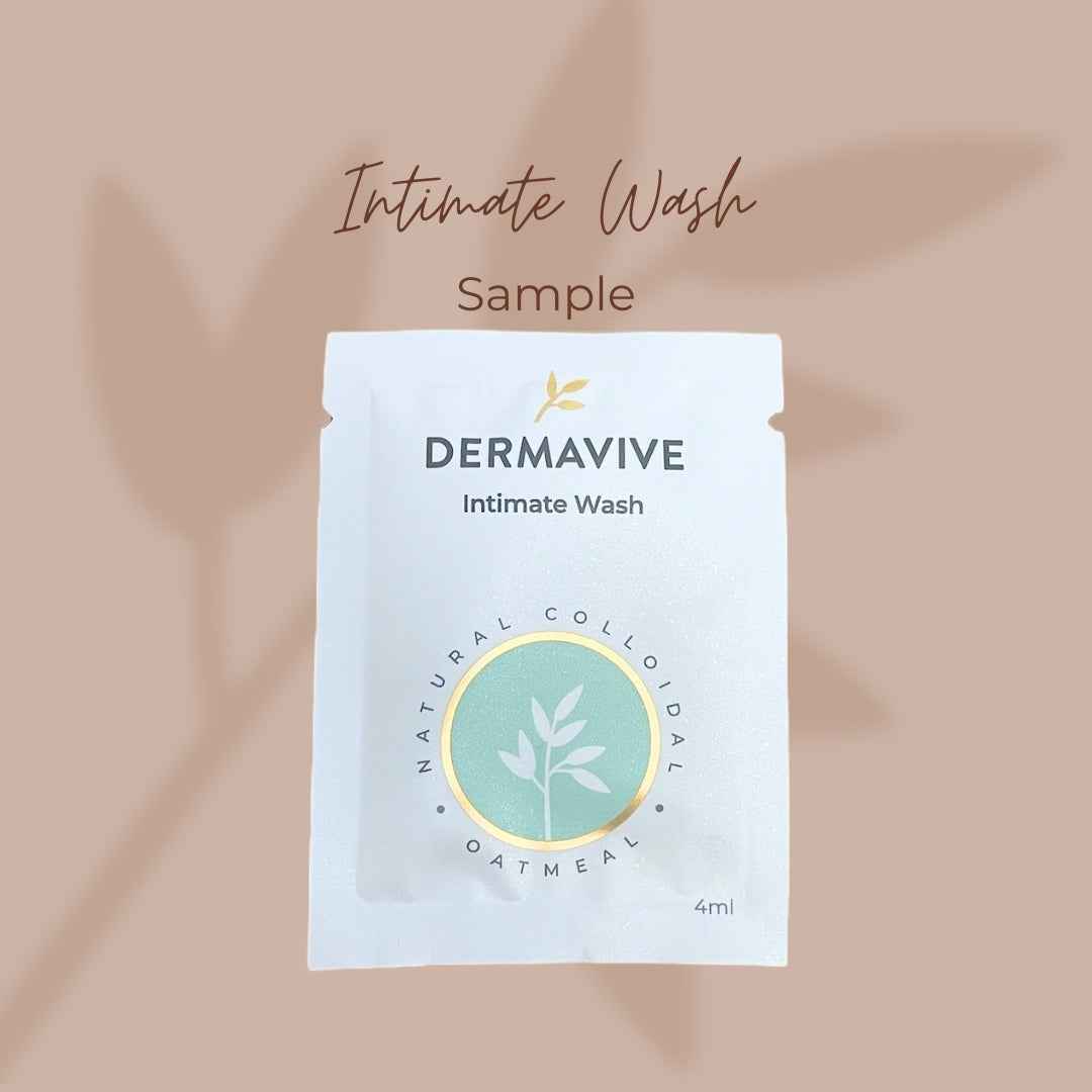 Gentle Intimate Wash Sample Sachet for Safe Hygiene - Dermavive